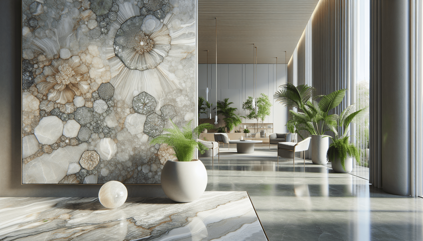 Elevate Spaces with Botanic Crystal Quartzite for Timeless Elegance – Zicana Boutique
