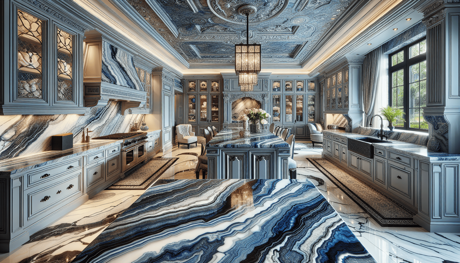 Blue Bahia Granite Countertops: Exquisite Elegance for Luxurious Inter ...