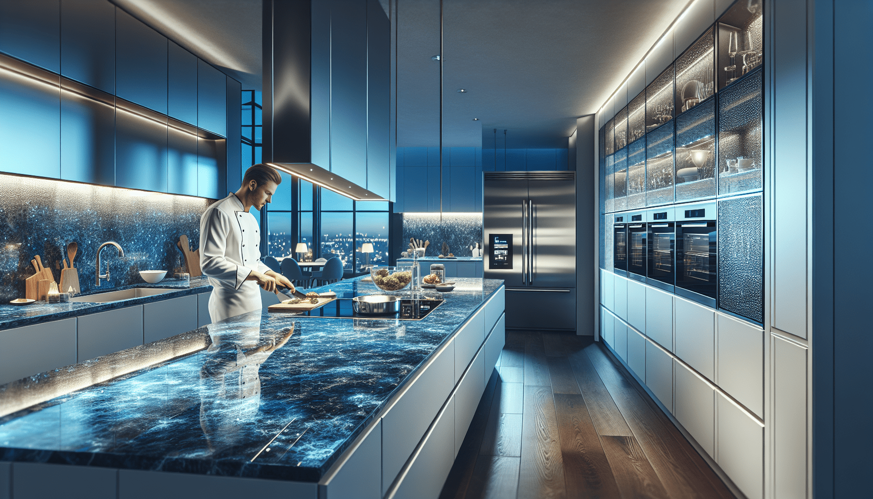 Blue Quartz Kitchen Countertops: Luxury and Durability for Professiona ...
