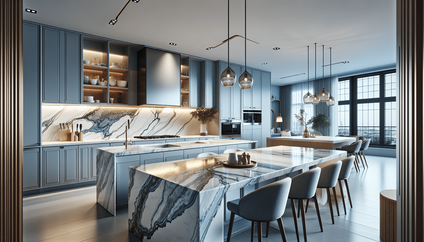Blue Vein Quartz Countertops: Elegant Solutions for Homes and Professi ...
