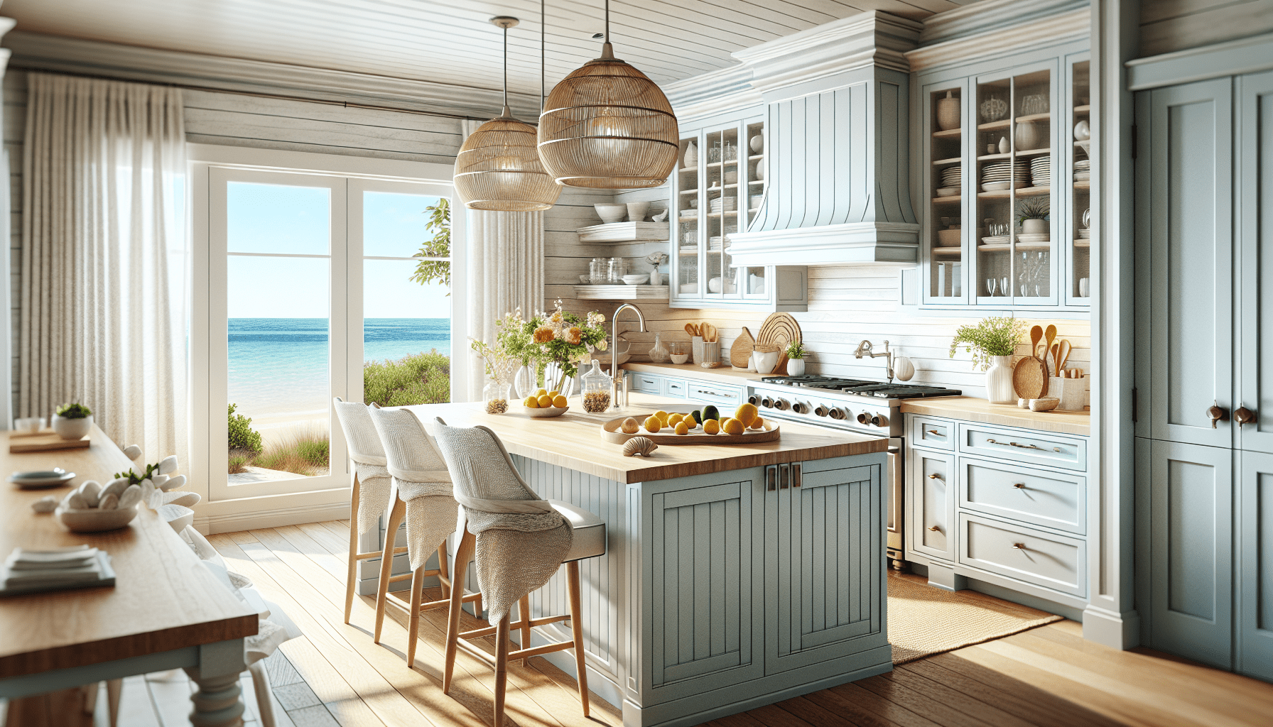 Coastal Charm: Elegant Beachy Kitchen Ideas for Timeless Design ...