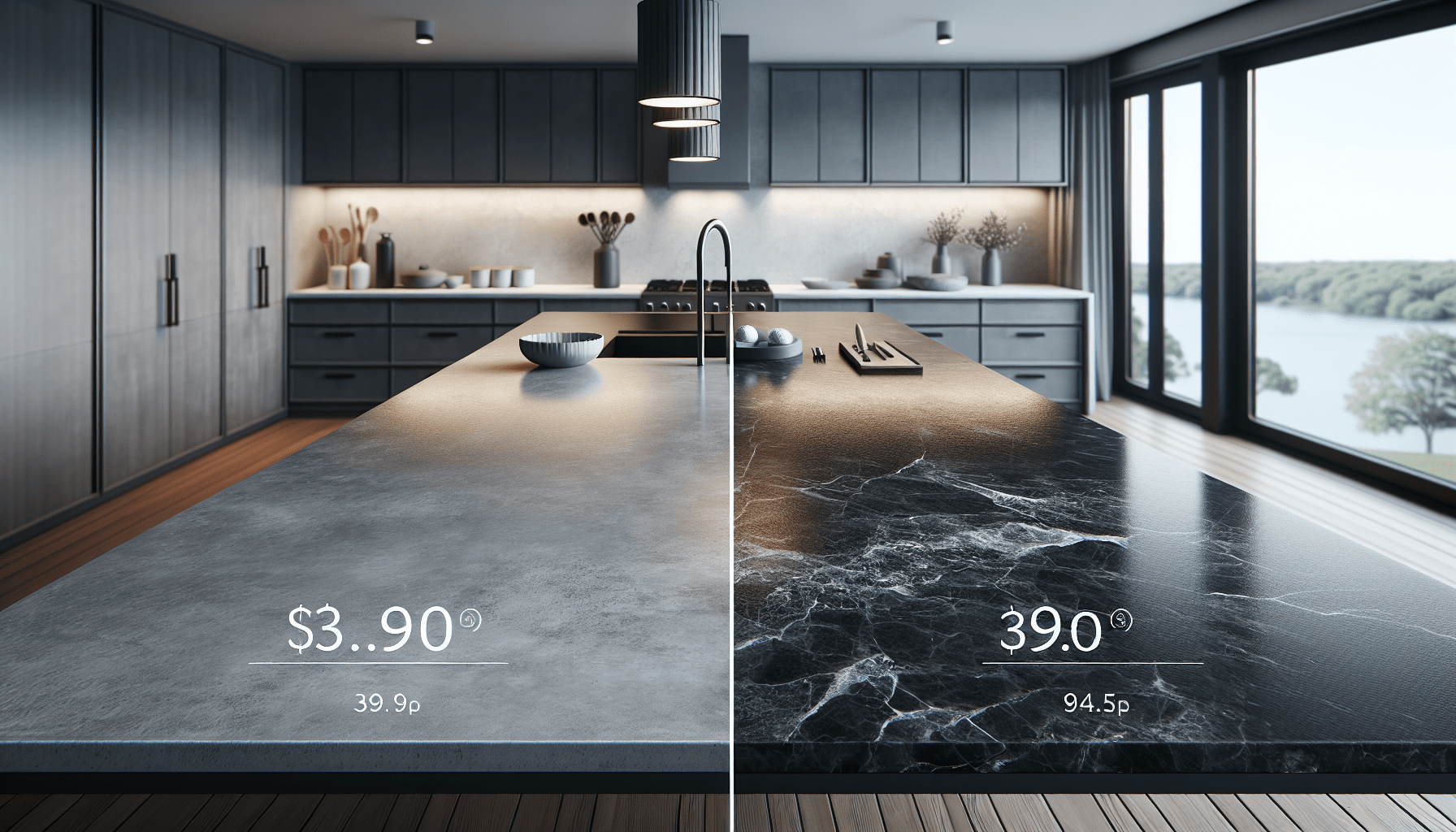 Concrete Countertop vs Granite: Cost Comparison for Professionals ...