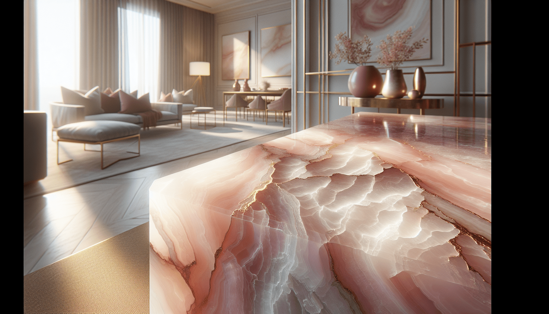 Cristallo Rosa Quartzite: Timeless Elegance for Luxe Interior Designs ...