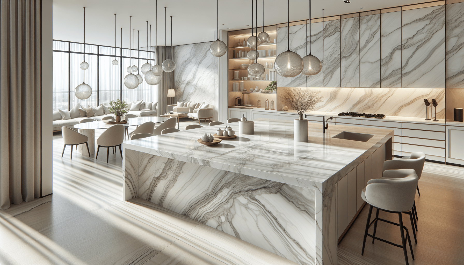 Discover 6 Stunning Veined White Quartz Countertops for Luxury Spaces ...