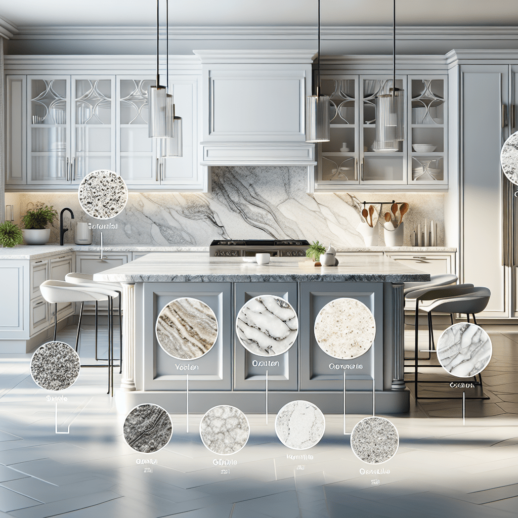 Discover Elegant White Granite Countertop Colors for Every Space ...