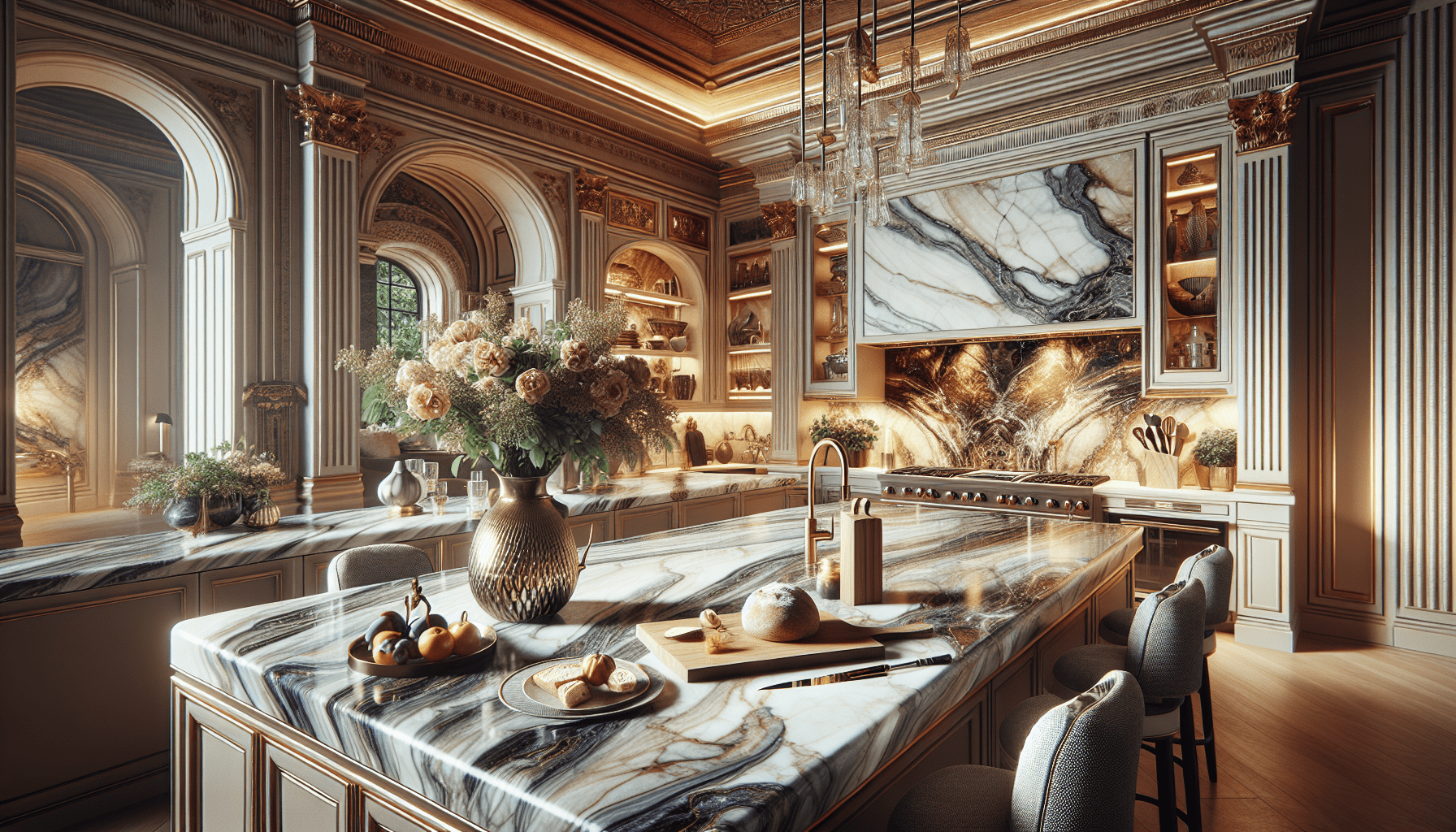 Elegance Redefined: Natural Marble Countertops for Discerning Homes – Z ...