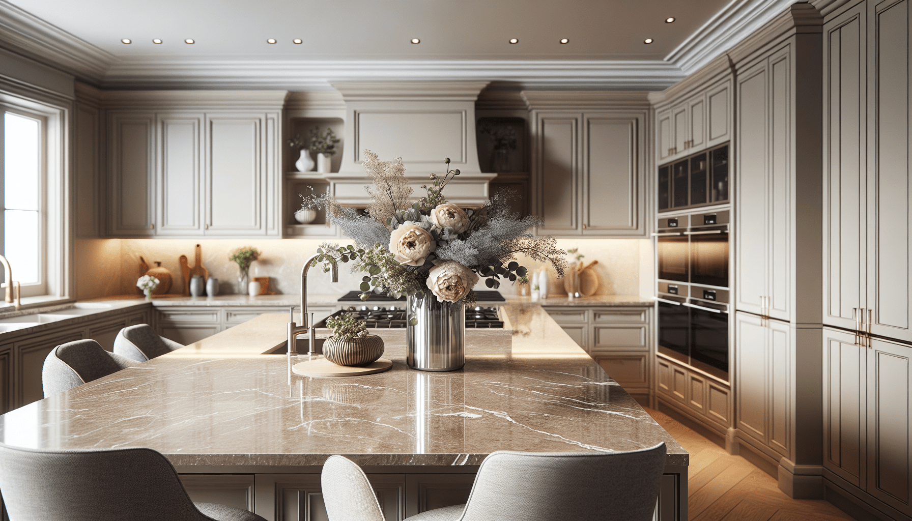 Elegant Beige Quartz Countertops: Ultimate Guide for Discerning Profes ...