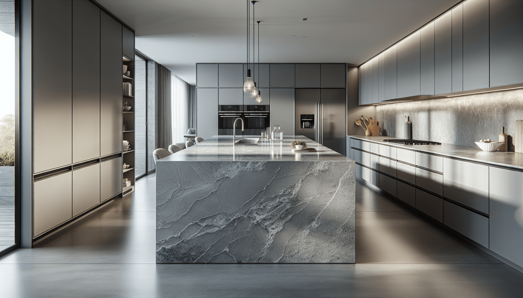 Elegant Grey Quartz Slabs: Elevate Home Design and Inspire Professiona ...