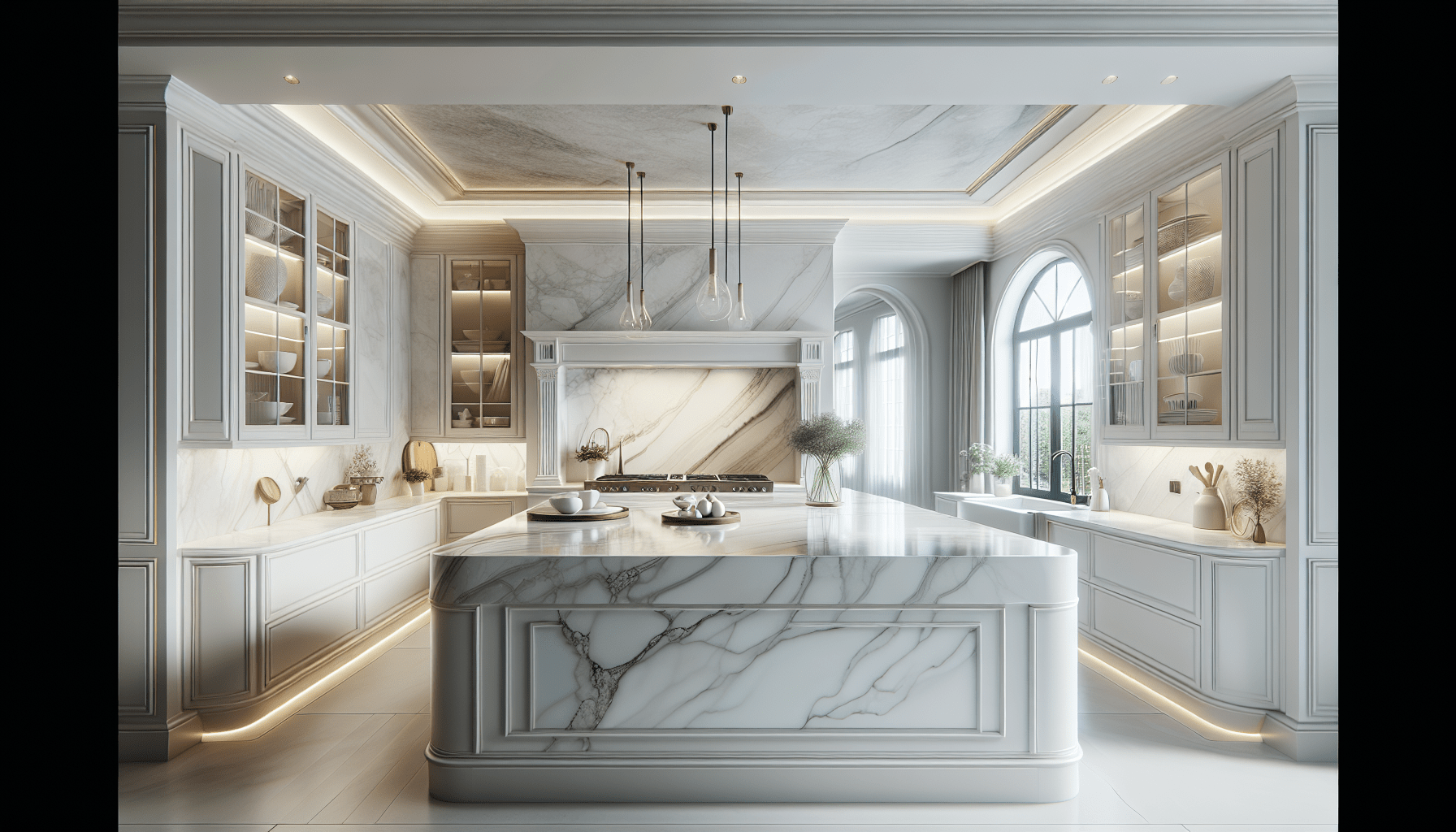 Elegant White Stone Countertops for Discerning Homeowners and Professi ...