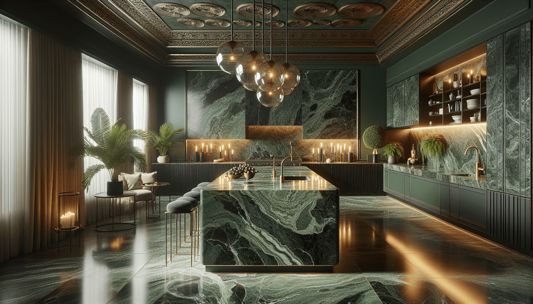 Elegantly Transform Spaces with Premium Green Granite Stone – Zicana ...