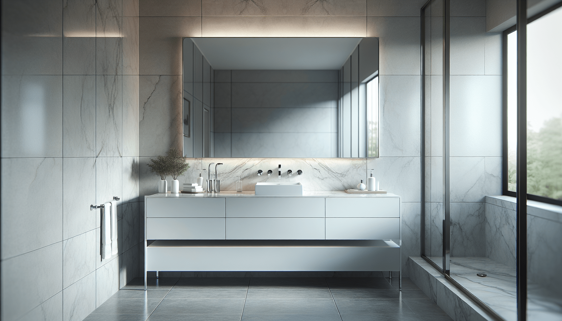 Elevate Interiors with Luxurious Spectrum Quartz Vanities – Zicana Boutique