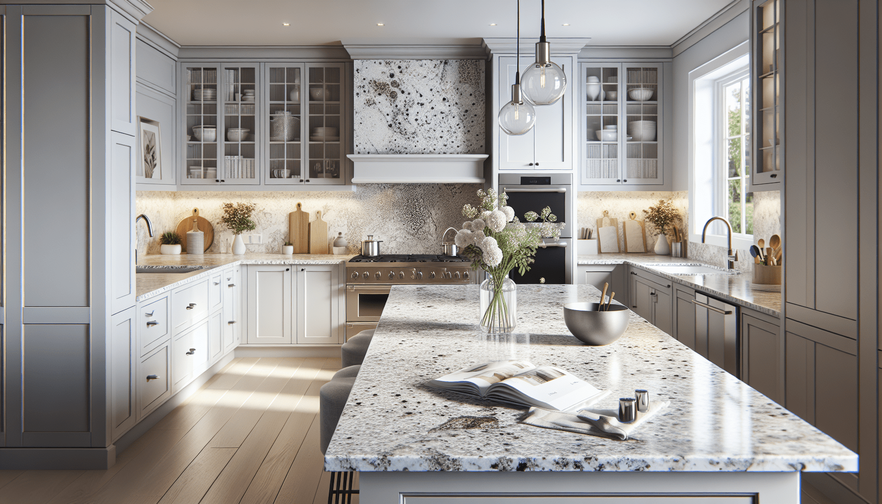 Elevate Interiors with White Galaxy Granite Countertops – Zicana Boutique