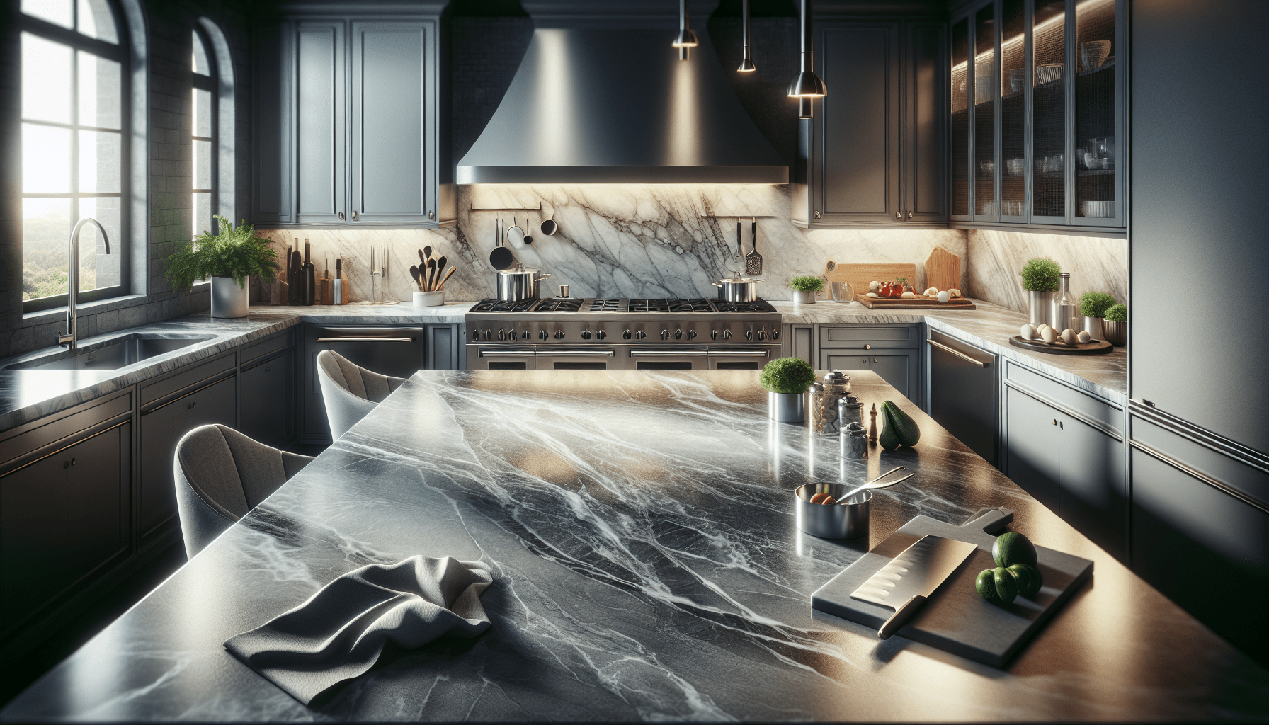 Elevate Kitchens: Luxury Grey Marble Countertop Solutions for Professi ...