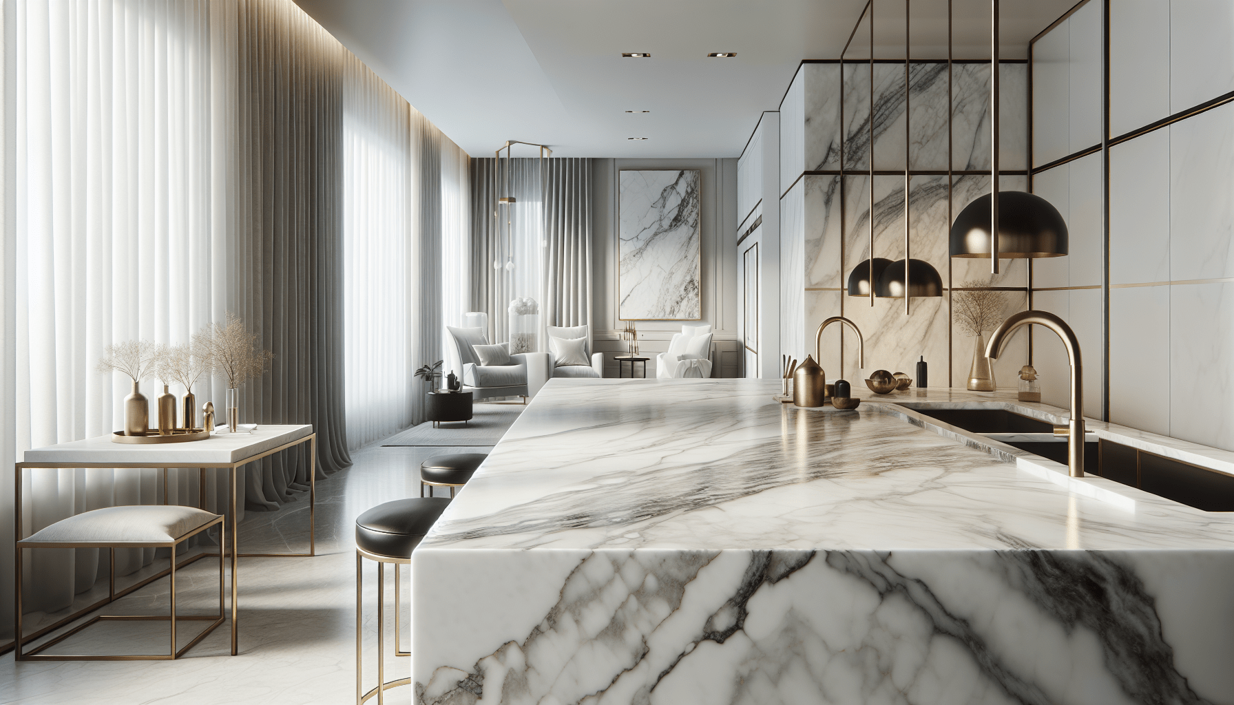 Elevate Luxury Spaces with Calacatta Arabescato Marble Elegance ...