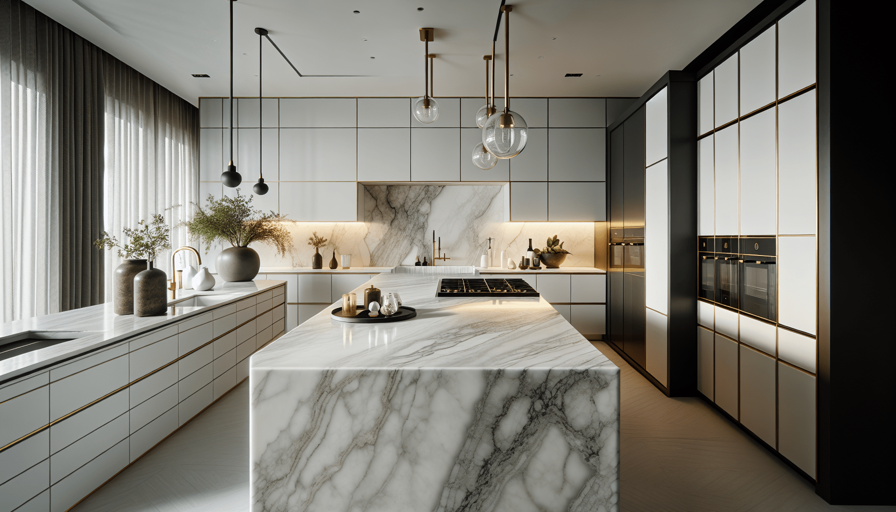 Elevate Spaces with Calacatta Miraggio Quartz Countertop Solutions ...