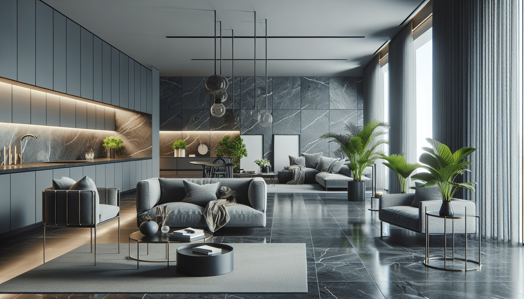 Elevate Spaces with Elegant Grey Granite Tiles Ideas – Zicana Boutique