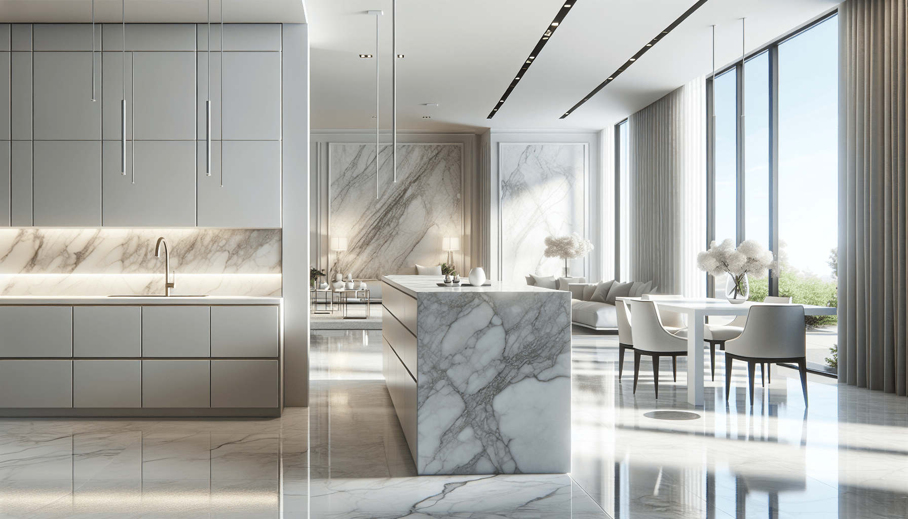 Elevate Spaces with Exquisite White Quartzite Stone – Z Boutique by ...