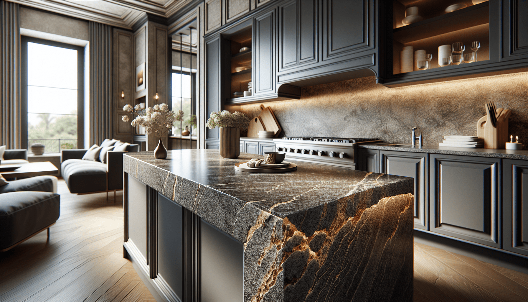 Elevate Spaces with Granite Countertop Chiseled Edge Mastery – Zicana ...