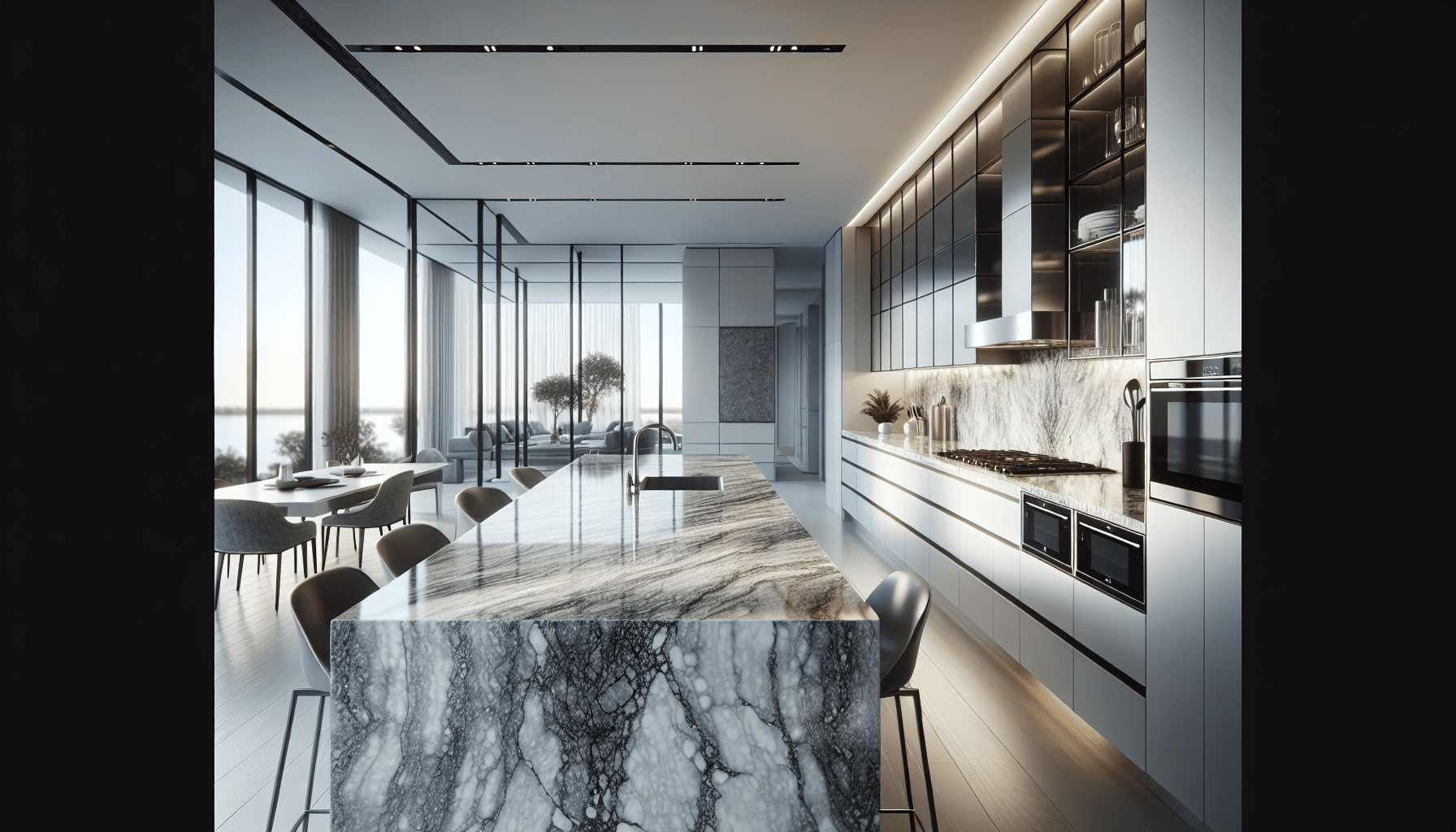 Elevate Spaces with White Tiger Granite Countertop: Elegance Defined ...