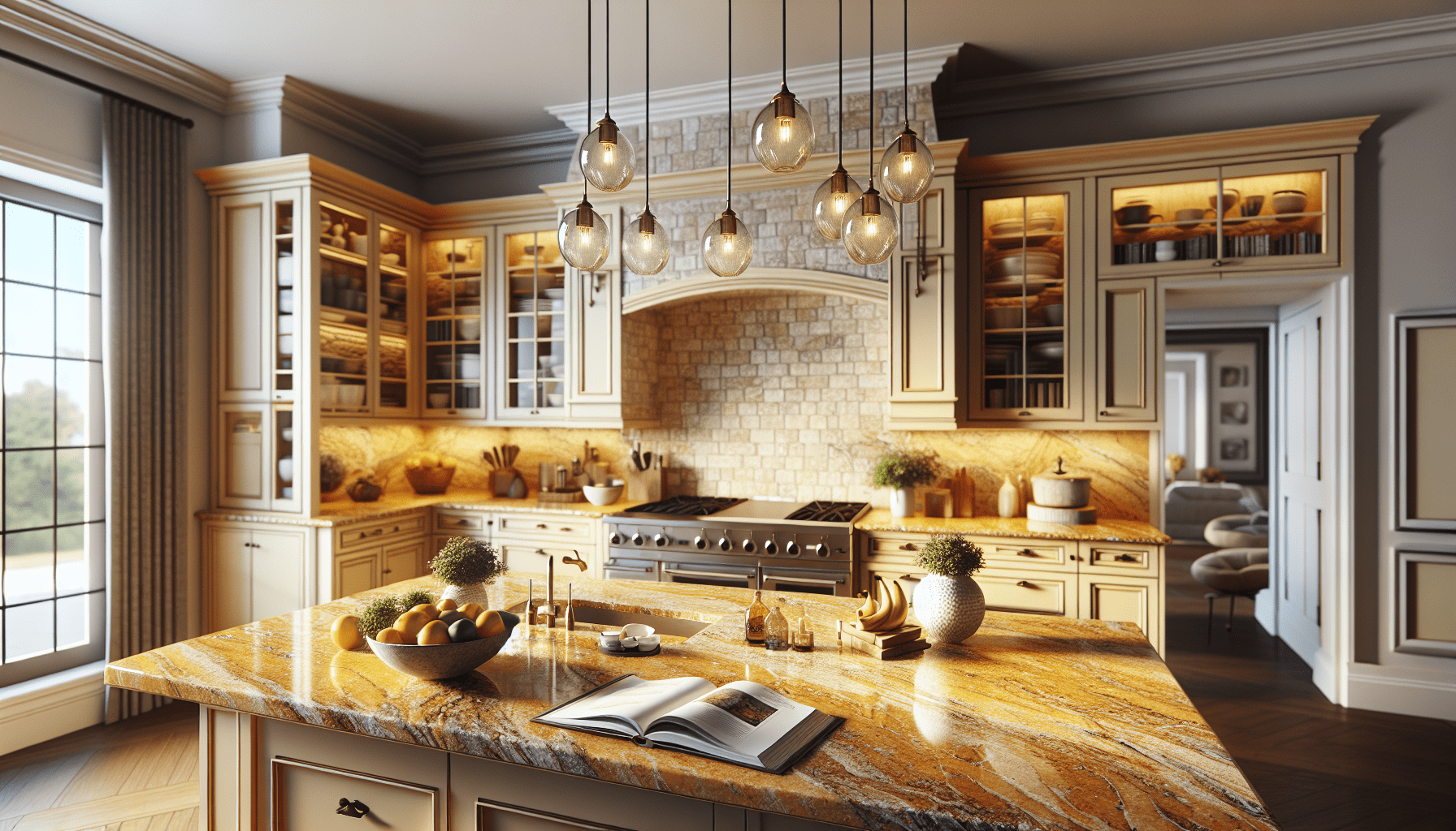 Elevate Spaces with Yellow Granite Kitchen Countertops: A Designer’s G ...