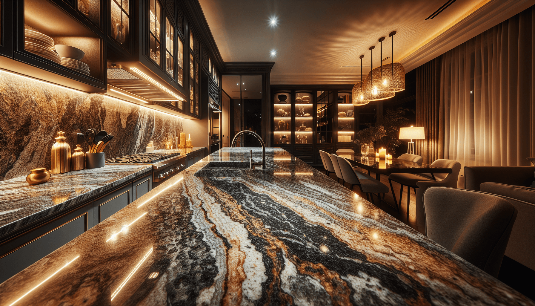 Elevate Your Space with Premium Solid Granite Countertops – Zicana Boutique
