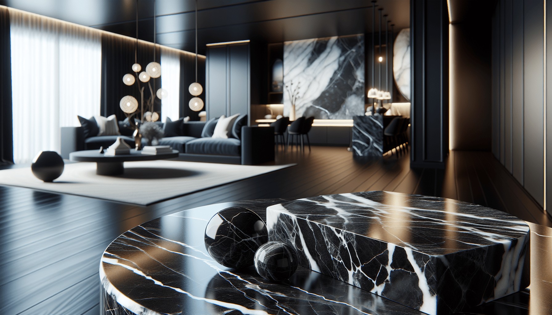 Enhance Your Space: Discover the Timeless Elegance of Black Marble Sto ...