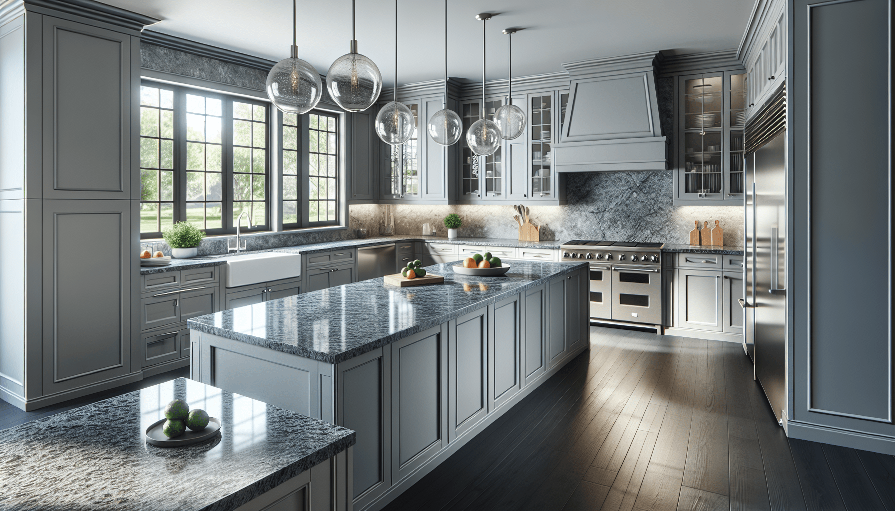 Enhance Your Space with Grey Blue Granite Countertops – Zicana Boutique