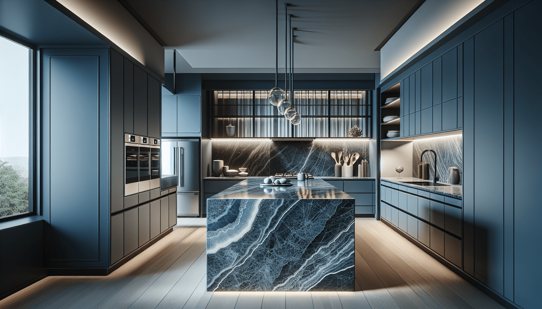 Enhancing Spaces: Blue Quartz Countertop Designs for Professionals ...