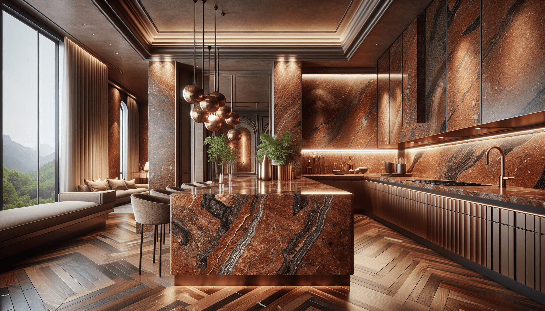 Garnet Granite: Elevate Spaces with Luxurious, Natural Elegance ...