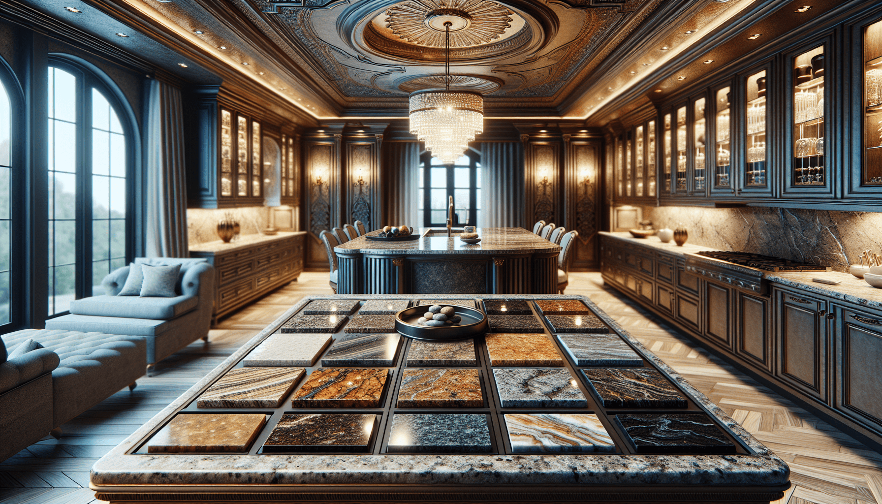 Granite Countertop Samples: Elevate Luxury Interiors with Zicana – Zicana Boutique
