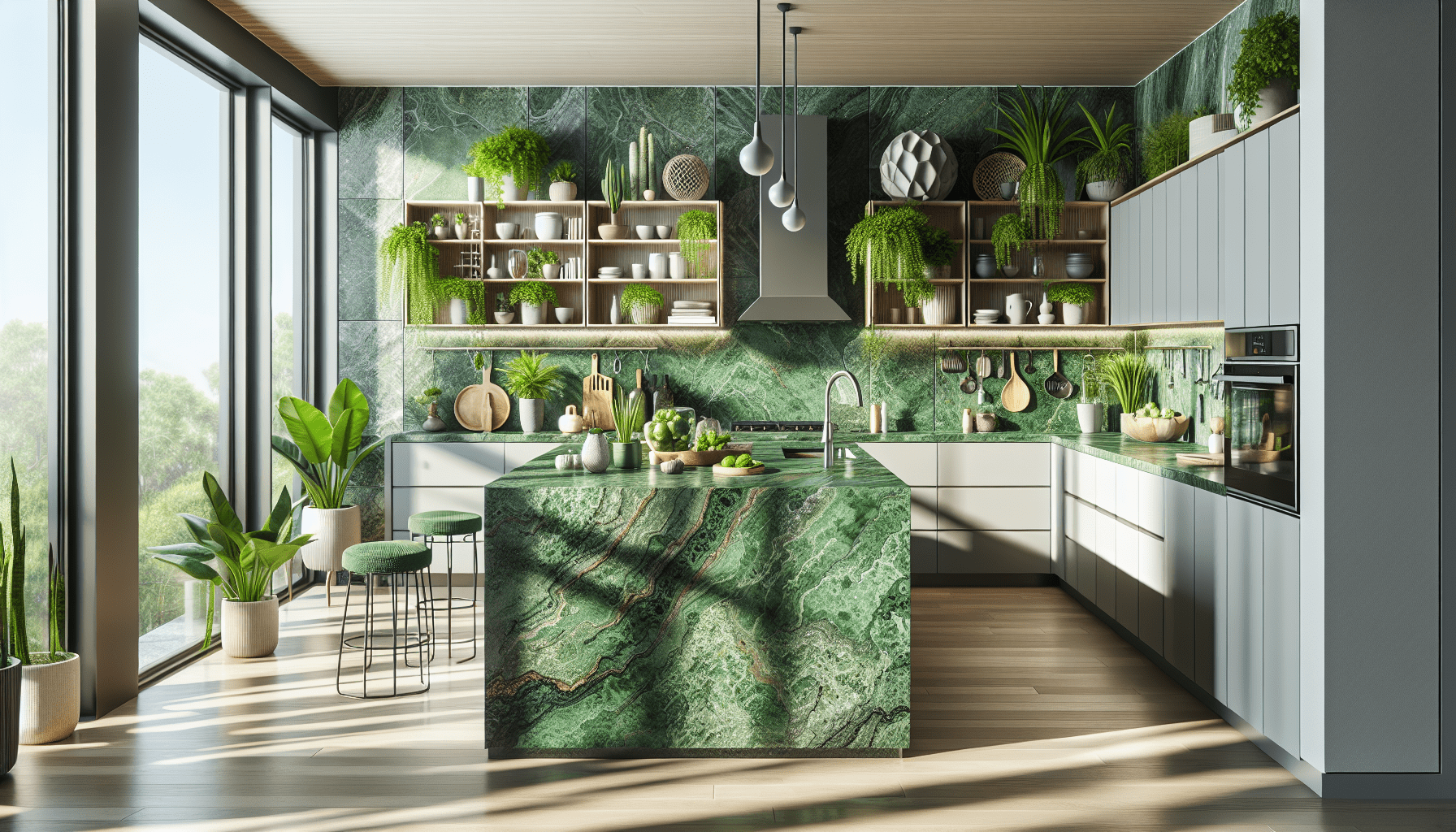 Green Granite Countertops: Sustainable Elegance for Modern Homes ...