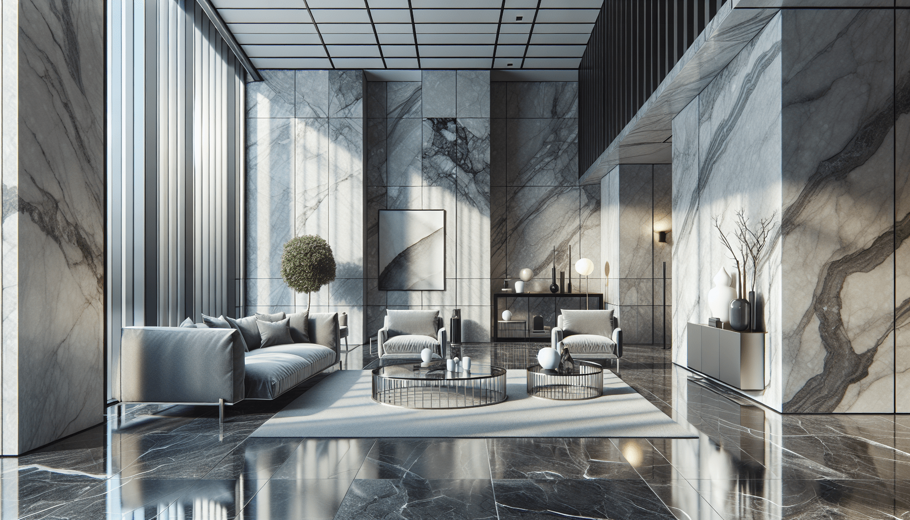 Grey Marble Slabs: Elevate Interiors with Luxurious Elegance – Zicana ...
