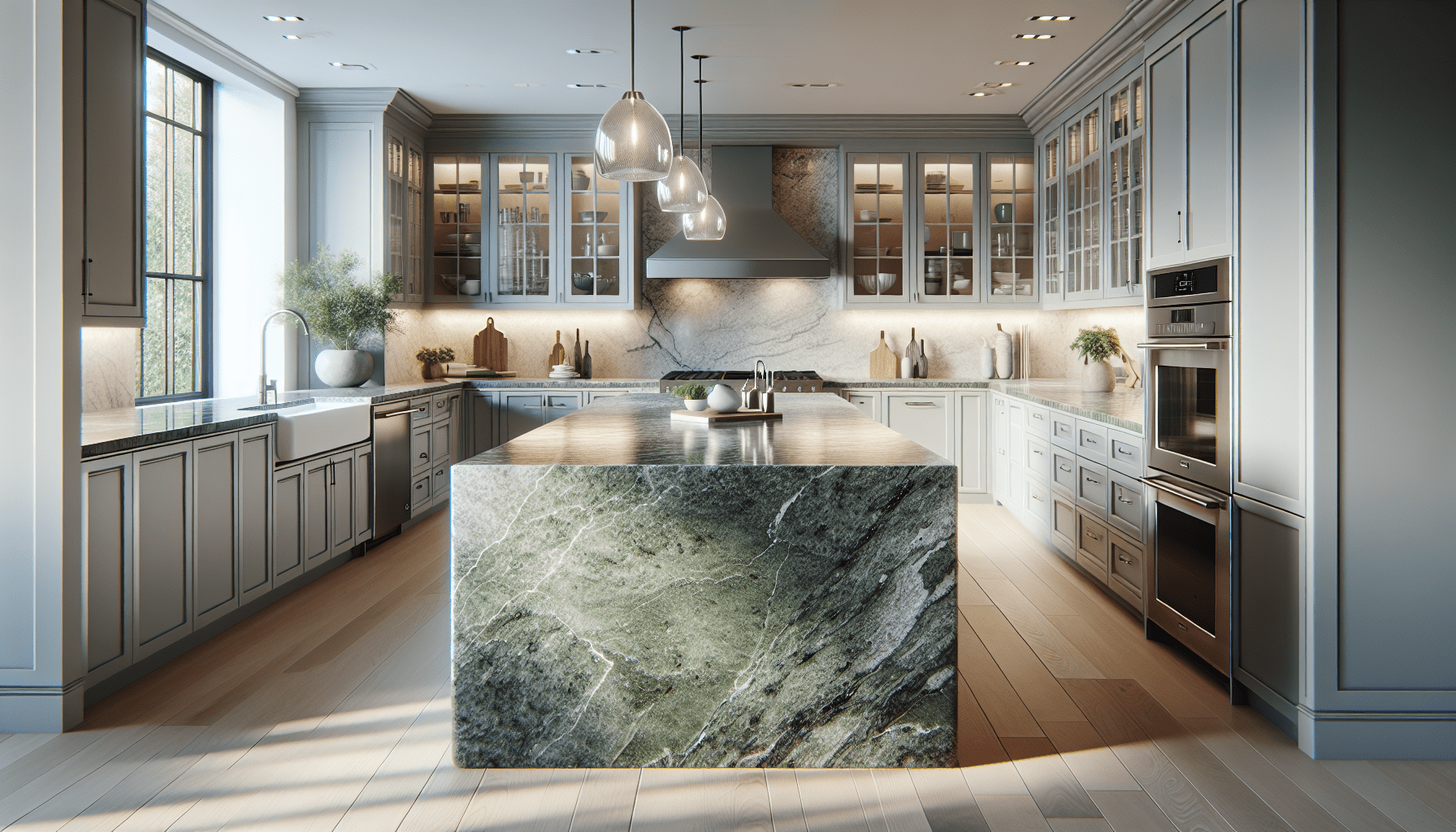 Light Green Granite Countertops: Elegance for Discerning Homeowners an ...