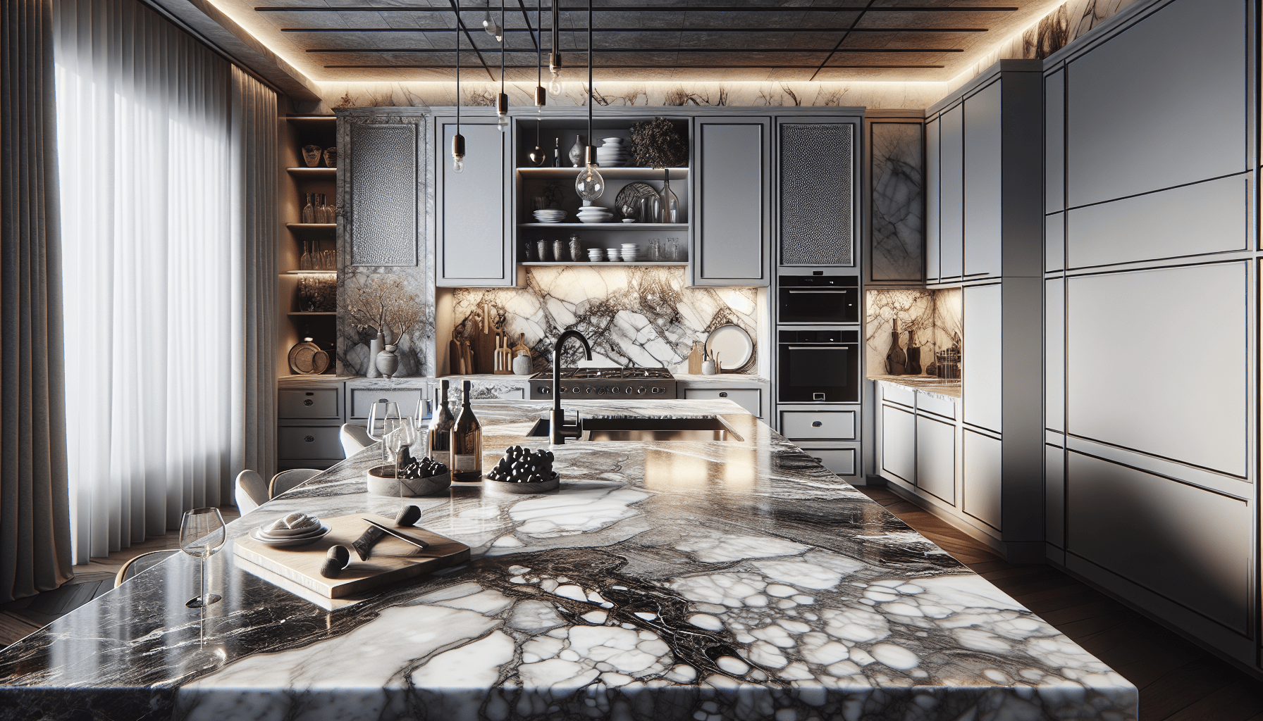 Marble Countertop Patterns for Luxurious, Timeless Home Design – Zicana ...