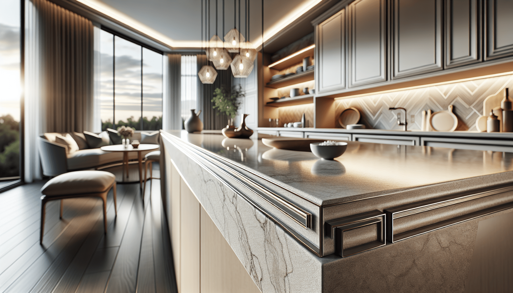 Mastering Quartz Countertops Edges: Elegance for Professionals – Zicana ...