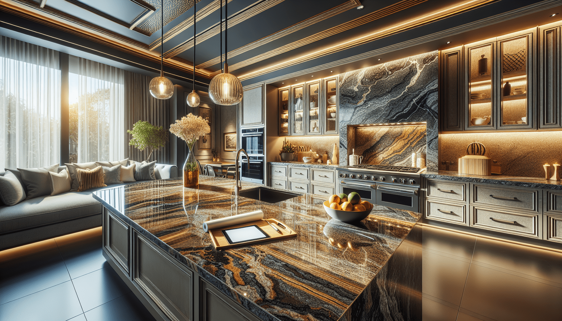 Stunning Granite Countertop Examples for Luxe Home Designs – Z Boutique ...