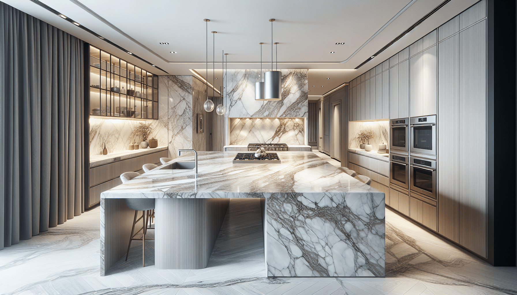 Stunning Marble Countertop Pictures for Elegant Home Designs – Zicana ...