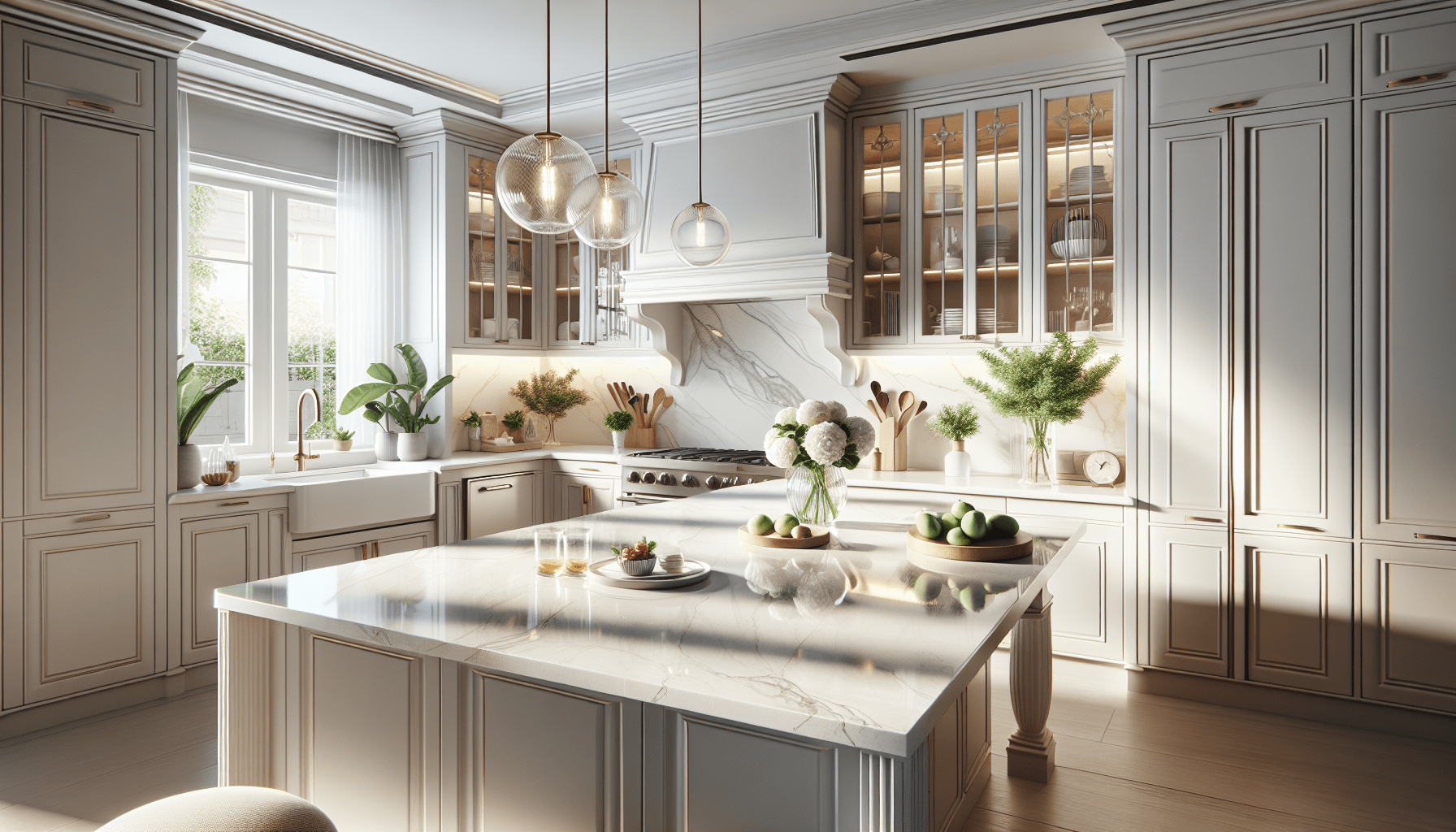 Super White Quartz Countertops: Elegance for Homes and Professionals ...