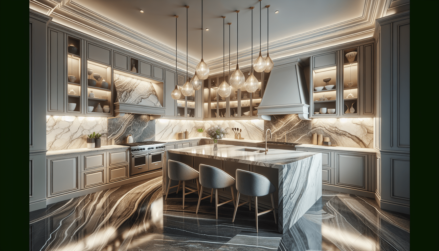 Top Quartzite Countertop Edge Options for Elegant Home Designs – Zicana ...