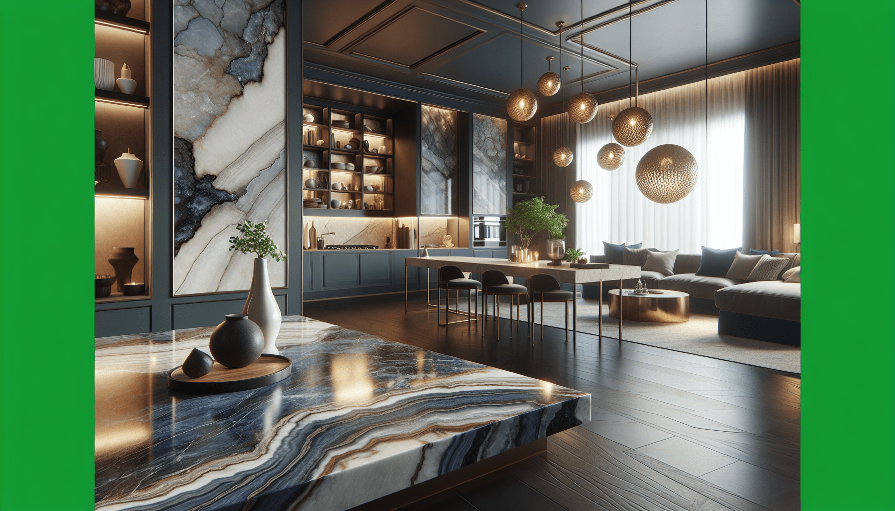 Transform Your Space: The Benefits of Blue Stone Slabs – Zicana Boutique