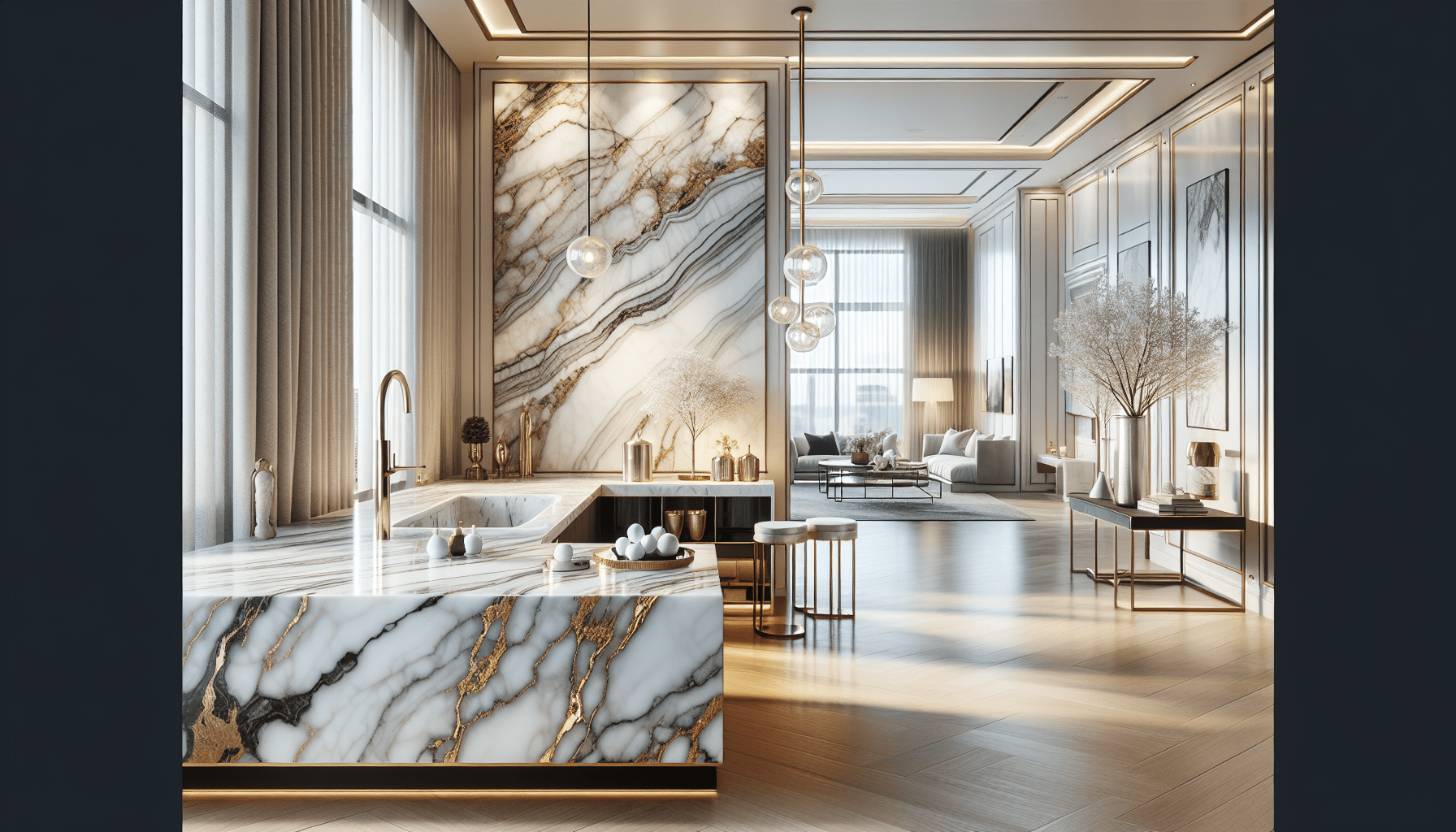 Transform Your Space: The Elegance of Calacatta Gold Marble – Z ...