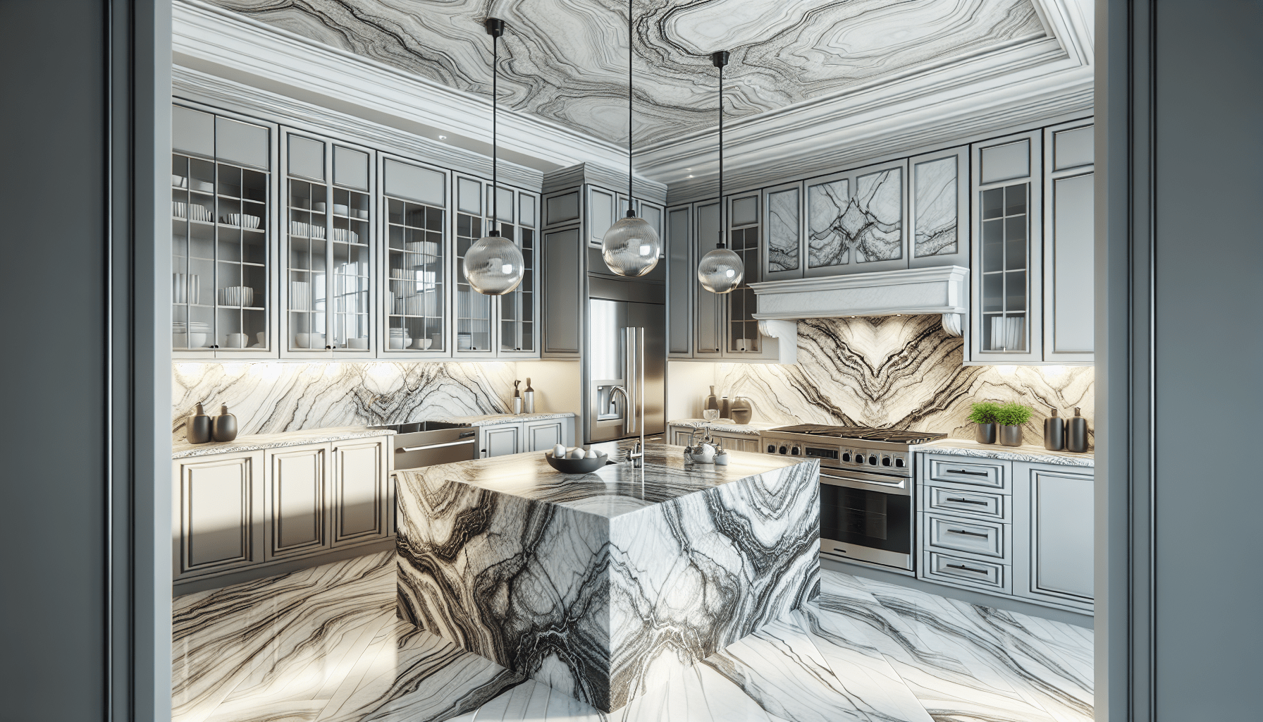 Veined Granite Countertops: Elevate Home Design with Natural Elegance ...