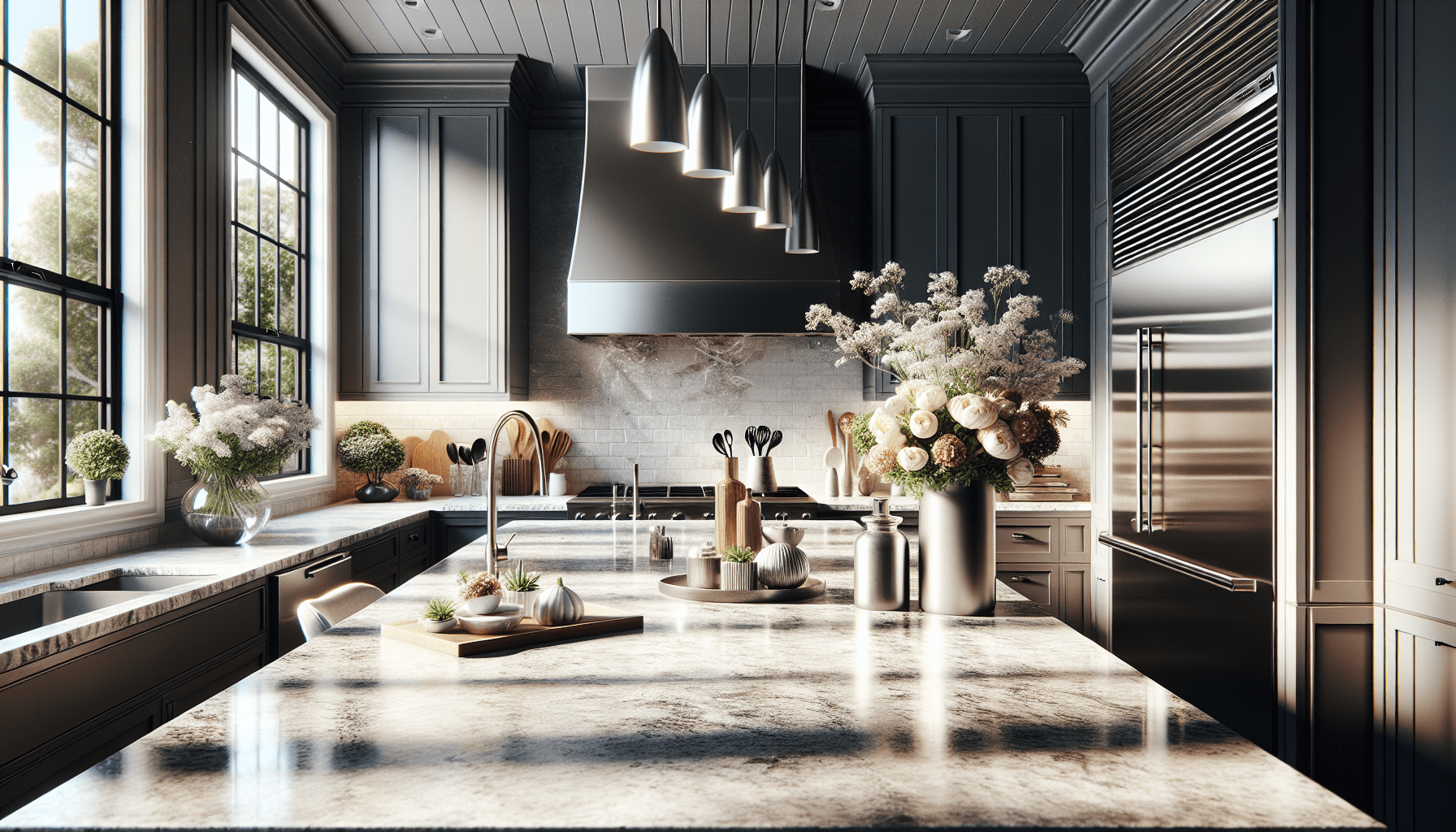 White Leathered Granite Countertops: Ultimate Guide for Elegant Homes ...