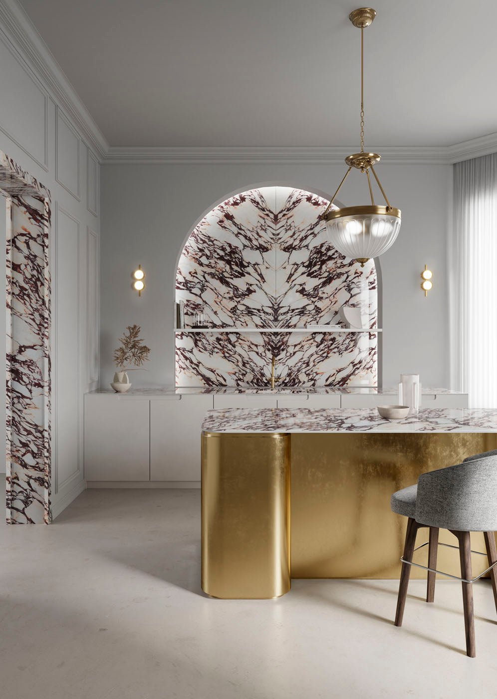 Buy Calacatta Viola Infinity for only $1,690.00 at Zicana Boutique